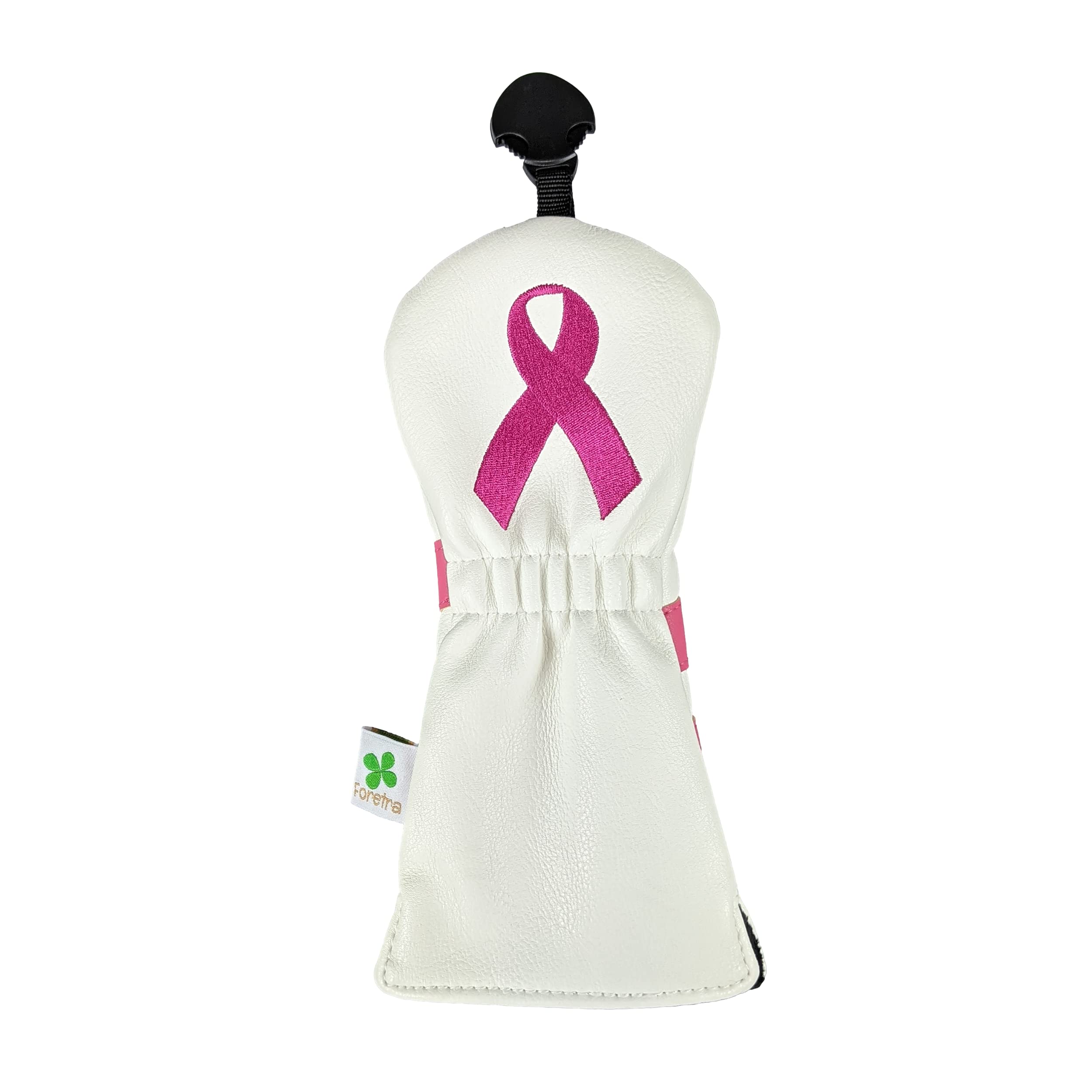 Foretra - Limited Edition F U Cancer Hybrid Headcover - Tour Quality Golf Club Cover - Style and Customize Your Golf Bag