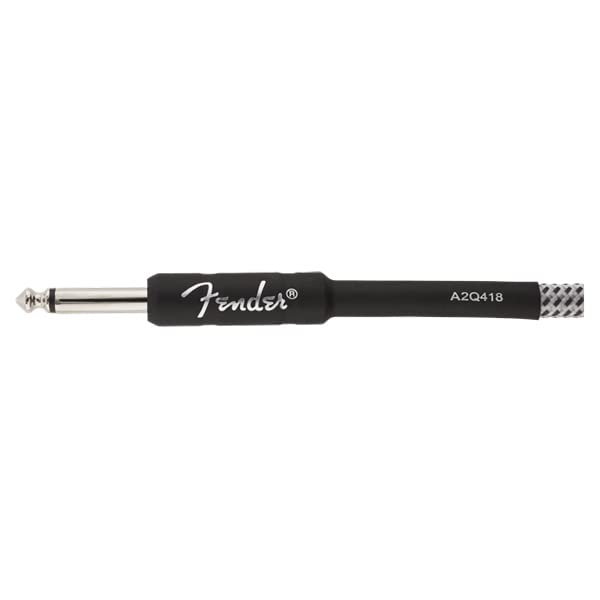 Fender Professional Series Tweed Instrument Cable, Straight/Straight, White, 10ft