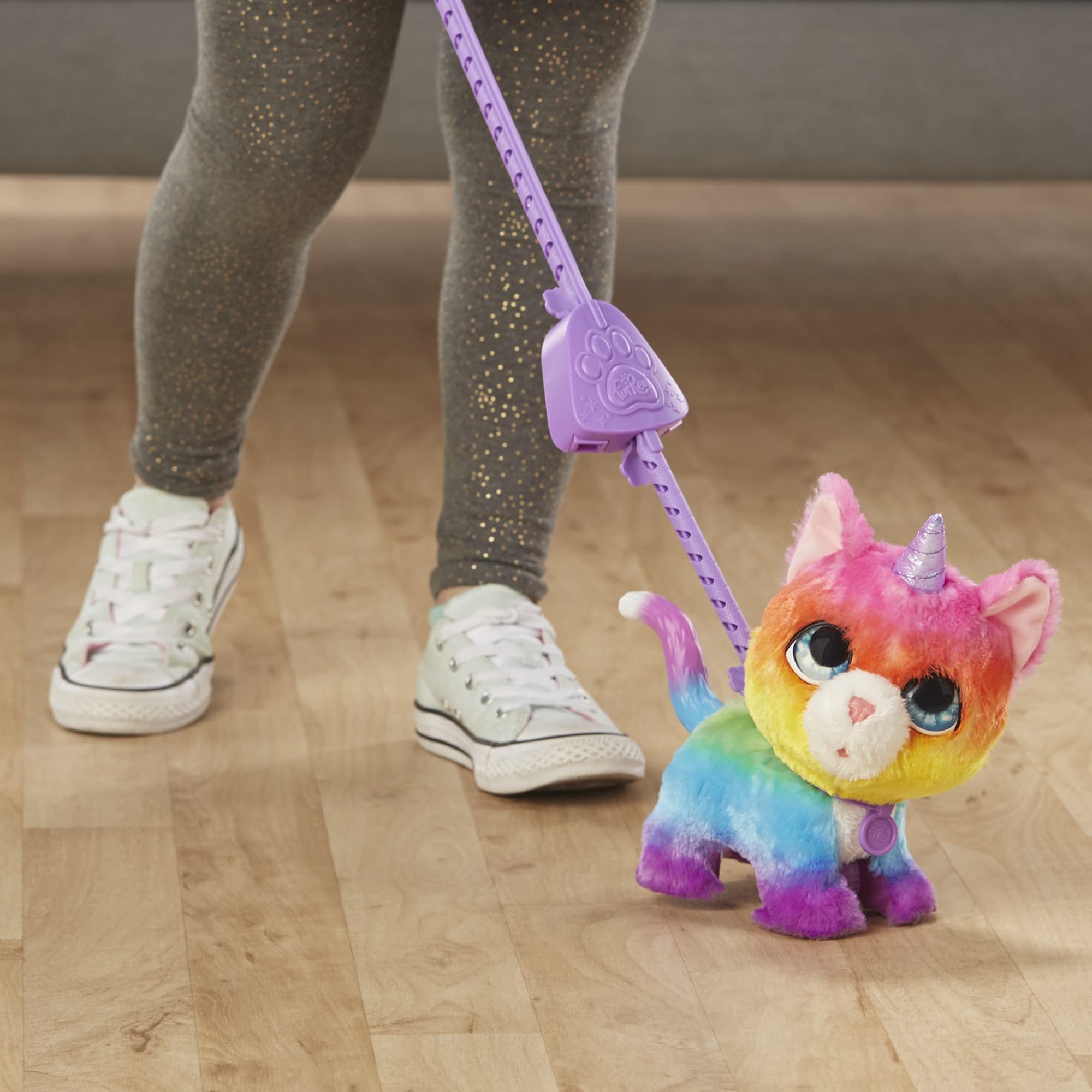 FurReal friends FRR WALKALOTS Big Wags Unicorn CAT