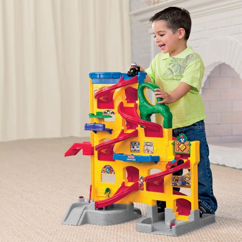 Fisher-Price Little People Wheelies Stand 'n Play Rampway