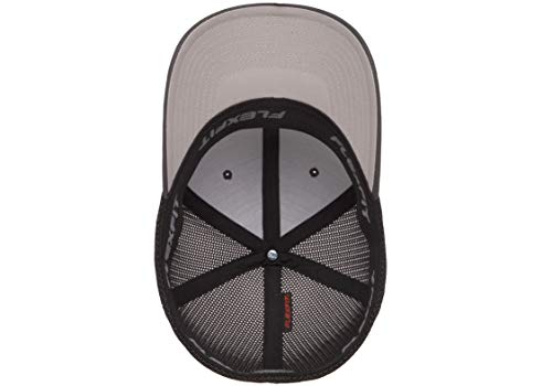 Flexfit Men's one_size Trucker Cap, Black, alpha