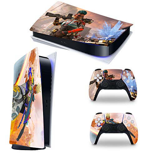 FPS Gun game PS5 Standard Edition Whole Body Vinyl Skin Sticker Decal Cover for PlayStation 5 System Console and Controllers