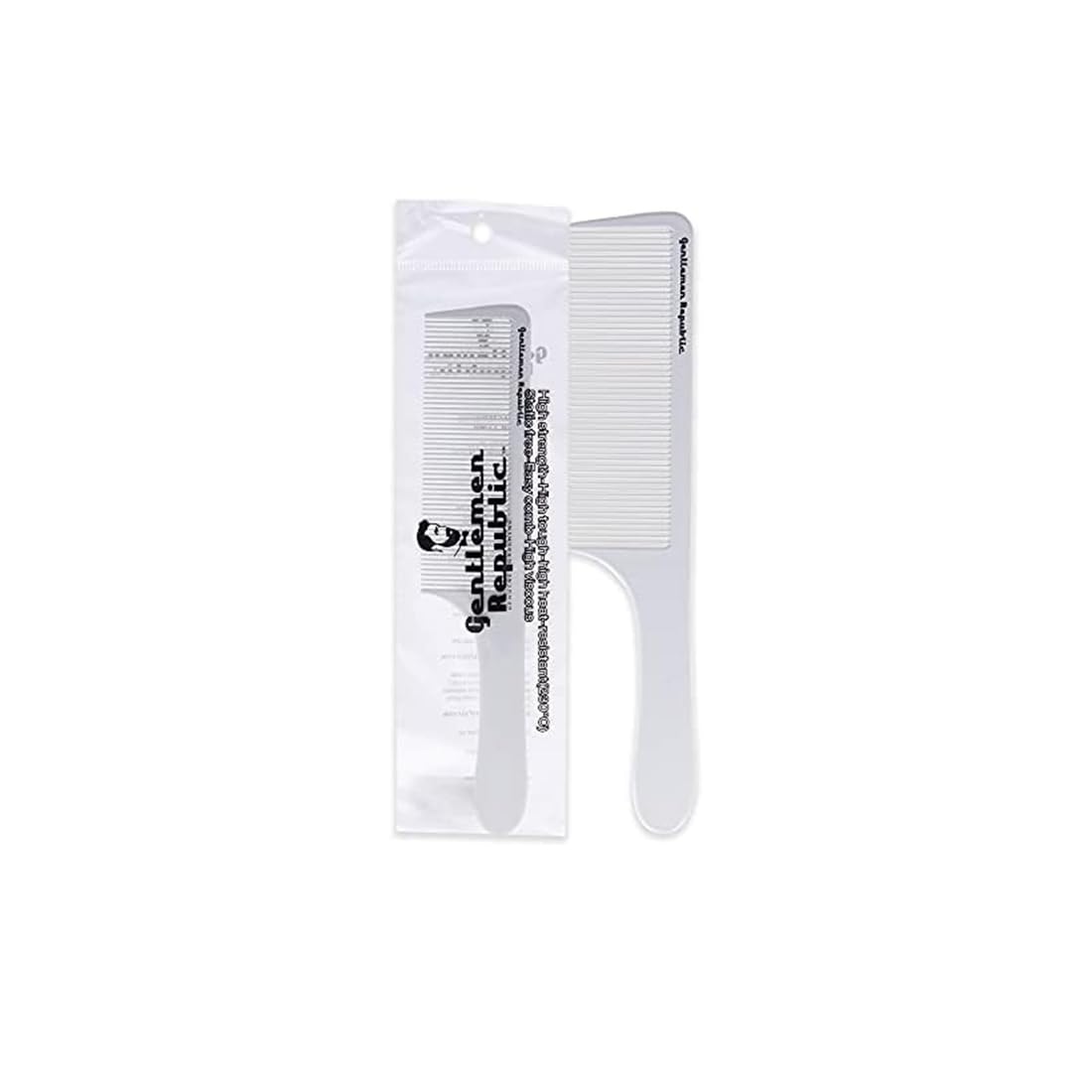 Gentlemen Republic Fade Comb for Fades, Blending and Men Hair Cuts – Soft Round Tips, Soft Touch, Strong Teeth with Strong Body – Ma