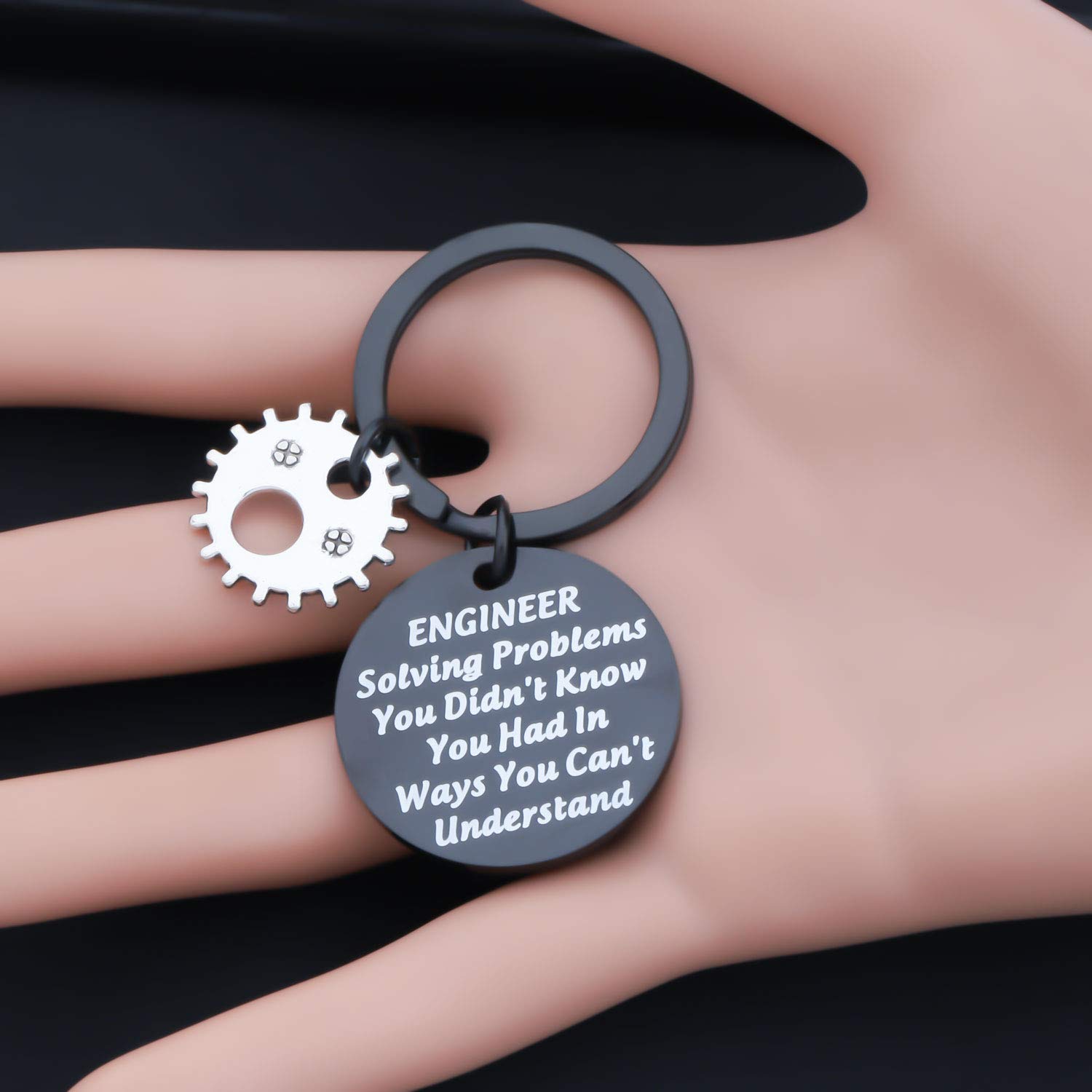 FOTAP Engineer Gift Engineering Student Gift Mechanical Engineer Gift Graduation Gift for Friend Engineering School Graduation Gifts (B-Engineer Key)