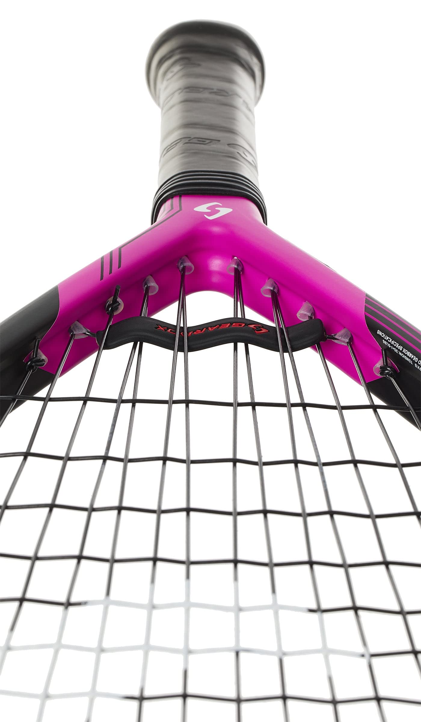 Gearbox GB3K 165T Pink Racquetball Racquet - 3 5/8'' Grip