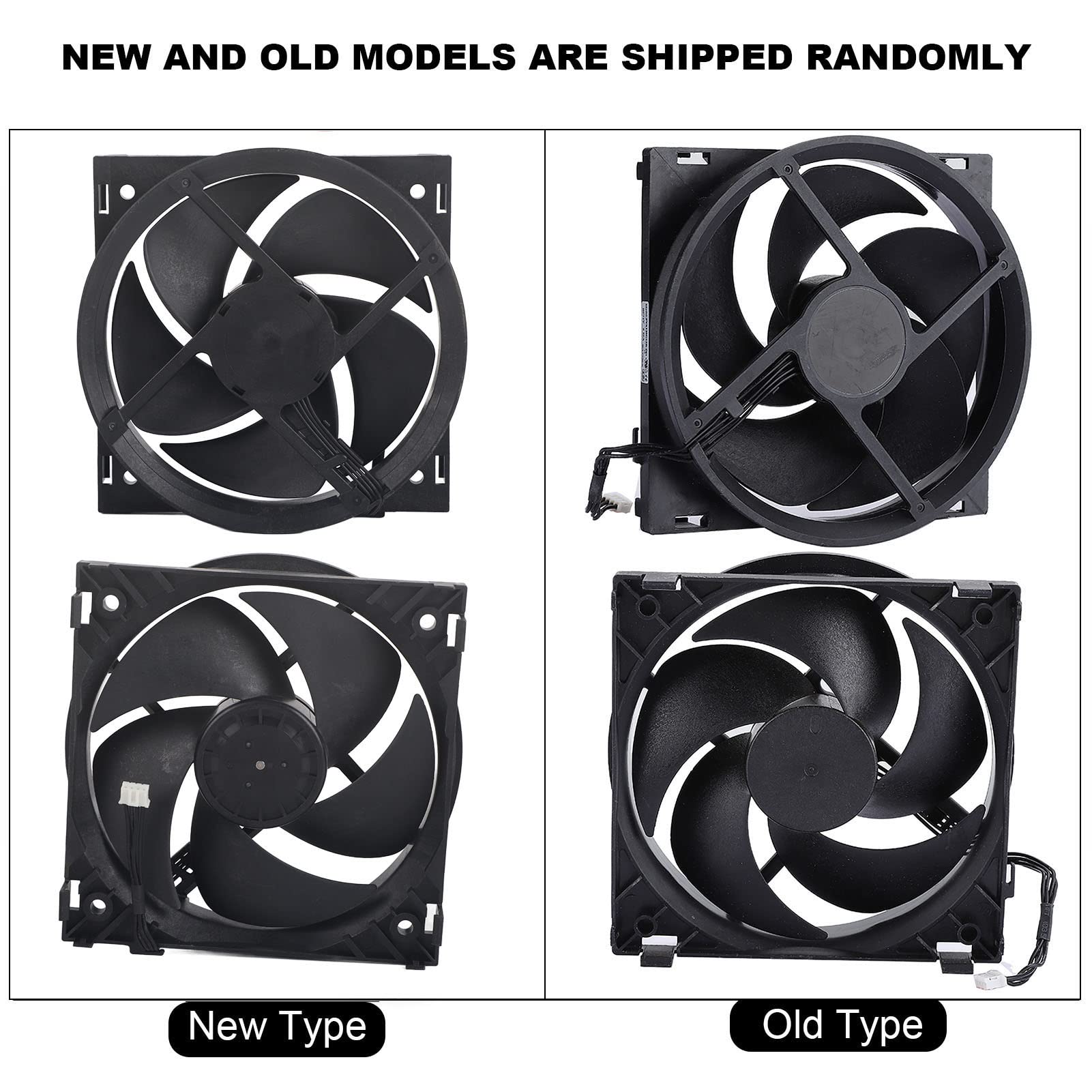 for Xbox One Internal Cooling Fan, Fast Heat Dissipation Quiet Cooling Fan Cooler with 5 Blade Replacement for Xbox One/for Xbox One S (for Xbox one)