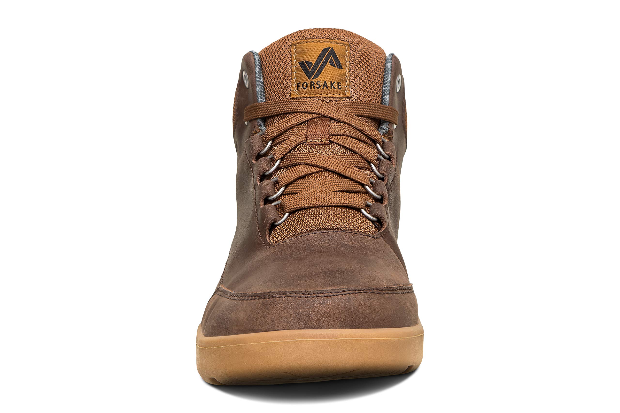 Forsake Phil Mid - Men's Waterproof Leather Mid-Top (11.5 D(M), Walnut)