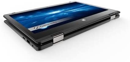 Gateway Newest Touchscreen 11.6 HD 2-in-1 Convertible Laptop in Black Intel N4020 4GB RAM 64GB SSD Mini-HDMI Webcam Windows 10 S