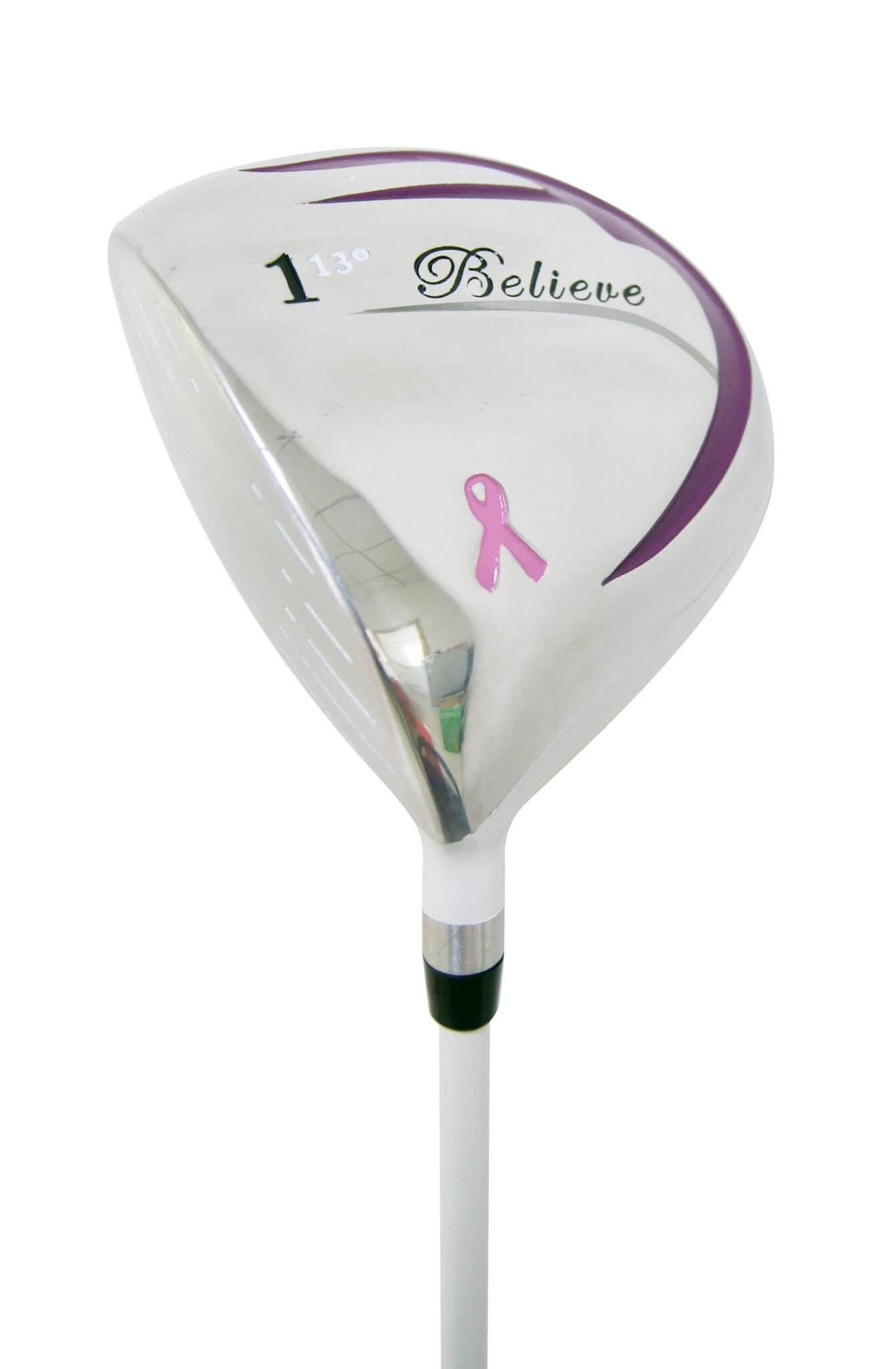 Founders Club Left Handed Believe Ladies Complete Golf Club Set Purple Left Handed (Standard)