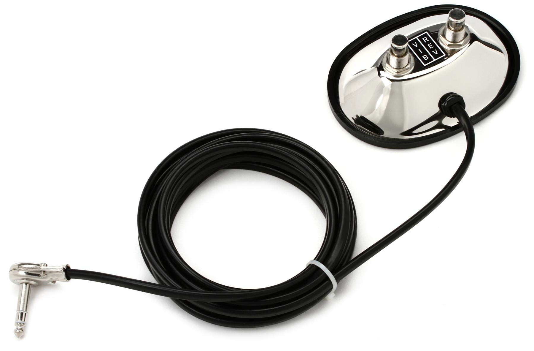 Fender 2-Button Footswitch: Vibrato/Reverb On/off with 1/4-Inch Jack