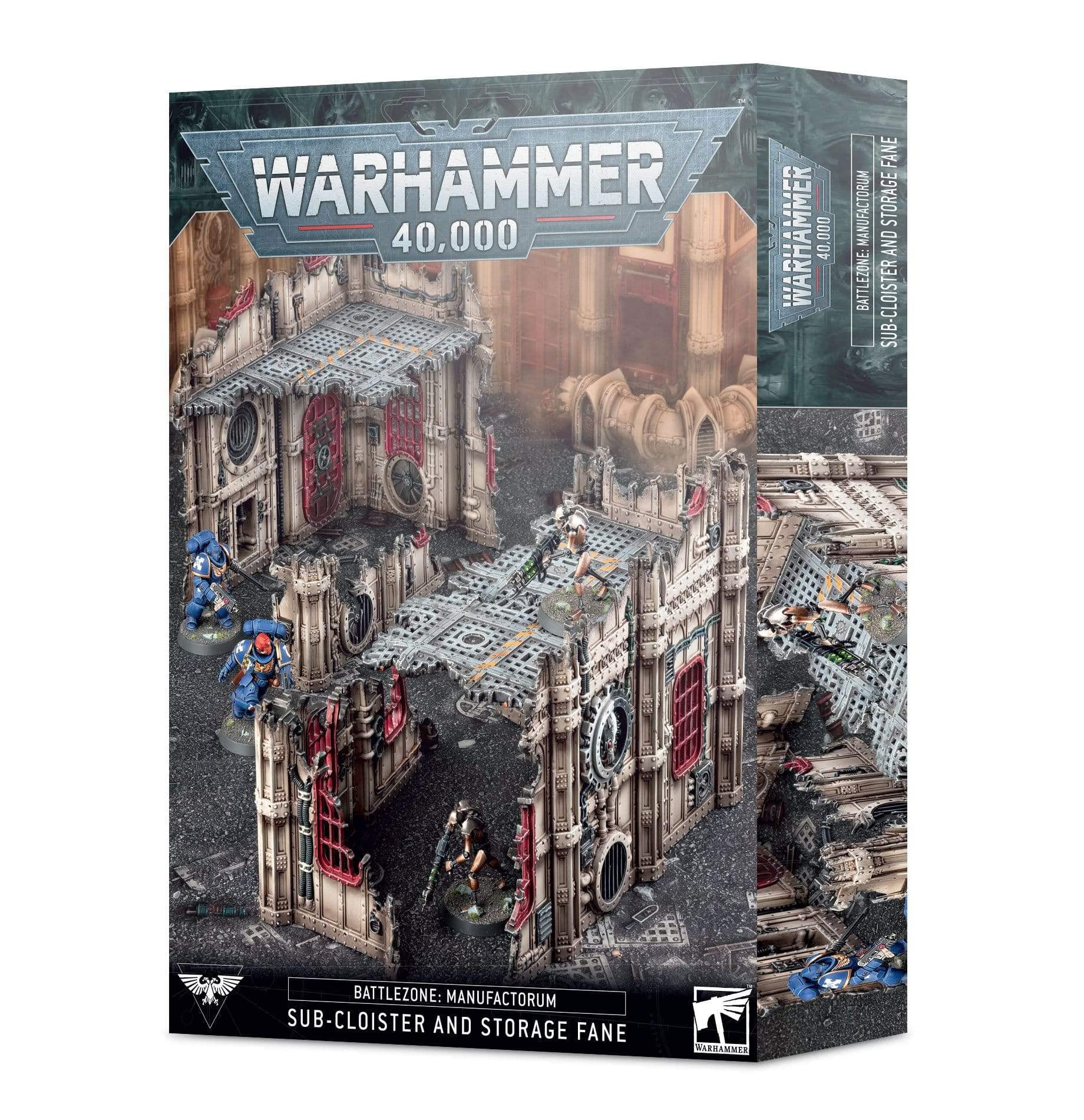 Games Workshop - Warhammer 40,000 - Battlezone: Manufactorum - Sub-Cloister & Storage Fane