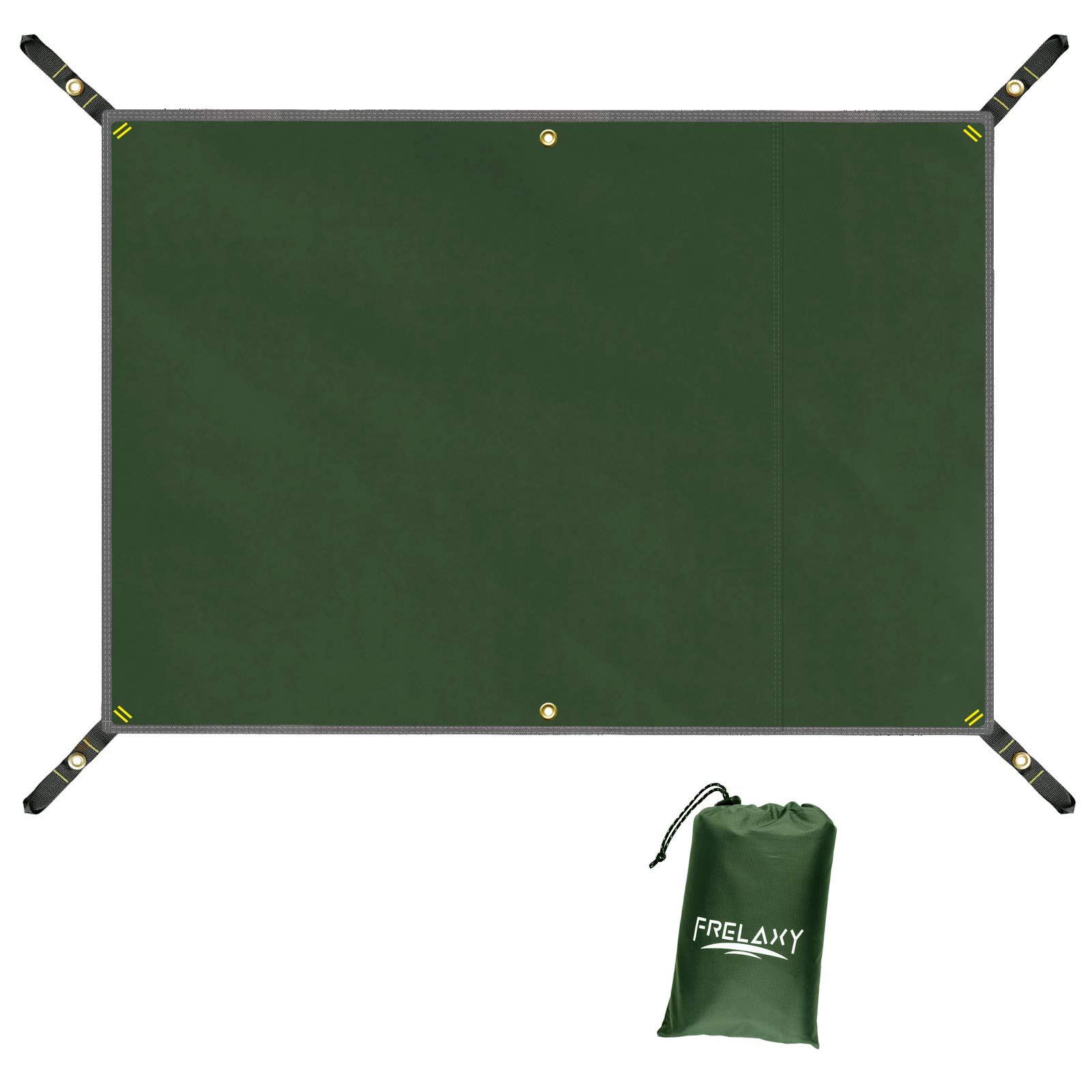 Frelaxy Tent Footprint, Waterproof Camping Tarp, High-Density Tent Tarp with PU3000mm Waterproofing for Hiking, Camping, Backpacking, Outdoor