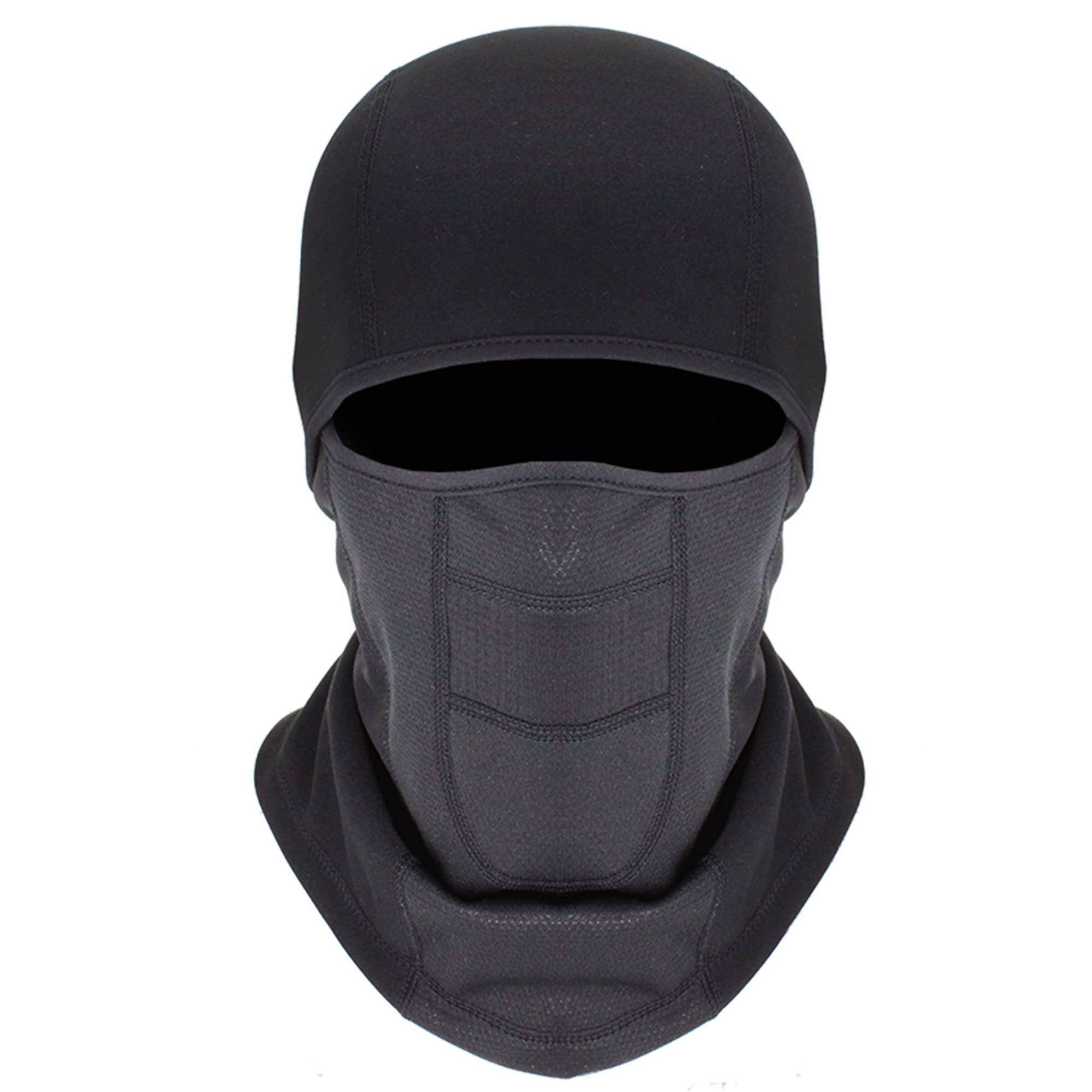 FSIGOM Windproof Balaclava Face Ski Mask,Winter Hat Outdoors Helmet Liner Mask, Suitable for Skiing Motorcycle Bicycle Climbing,Black…