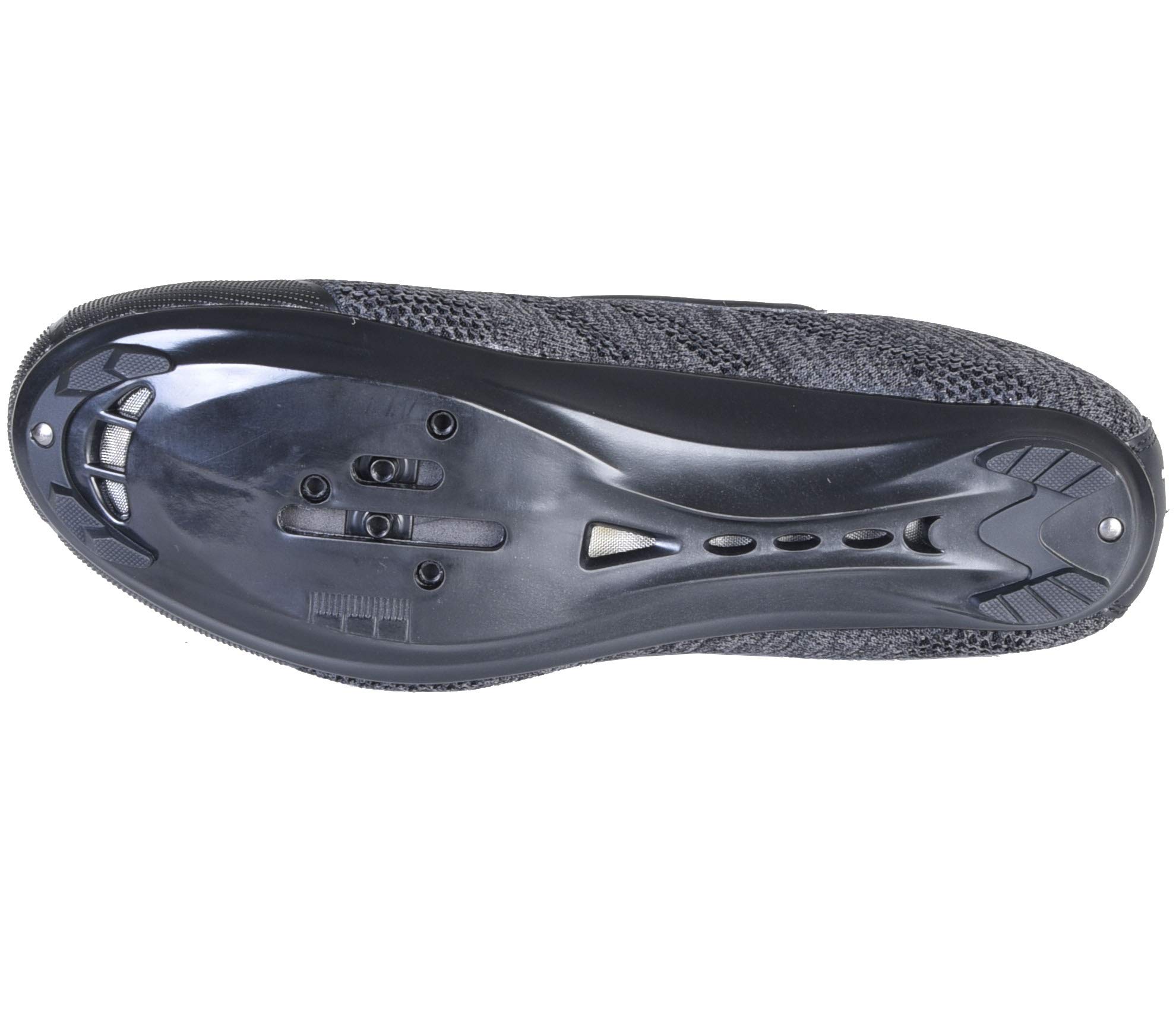 Gavin Pro Road/Indoor Cycling Shoe, Quick Lace - 3 Bolt Road Cleat Compatible Black
