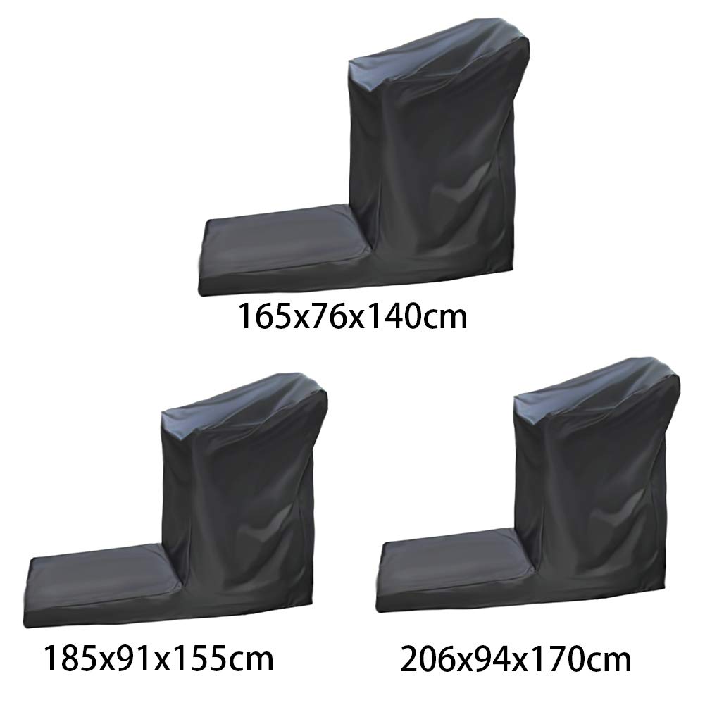 fayle Treadmill Cover Protector Oxford Jogging Waterproof Case Shelter Durable Outdoor Protective Non Folding Dustproof Anti UV Running Machine(206x94x170cm)