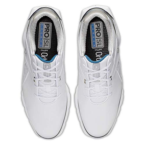 FootJoy Men's Pro|sl Carbon Boa Previous Season Style Golf Shoes, White, 8 X-Wide