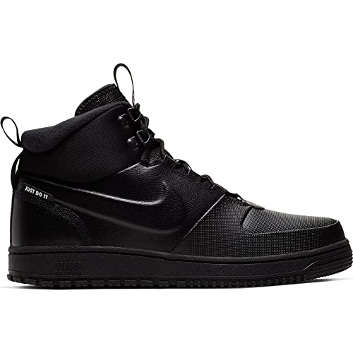 Nike Men's Path Winter High-Top Sneakers, Black Black Black Mtlc Pewter 001, 9