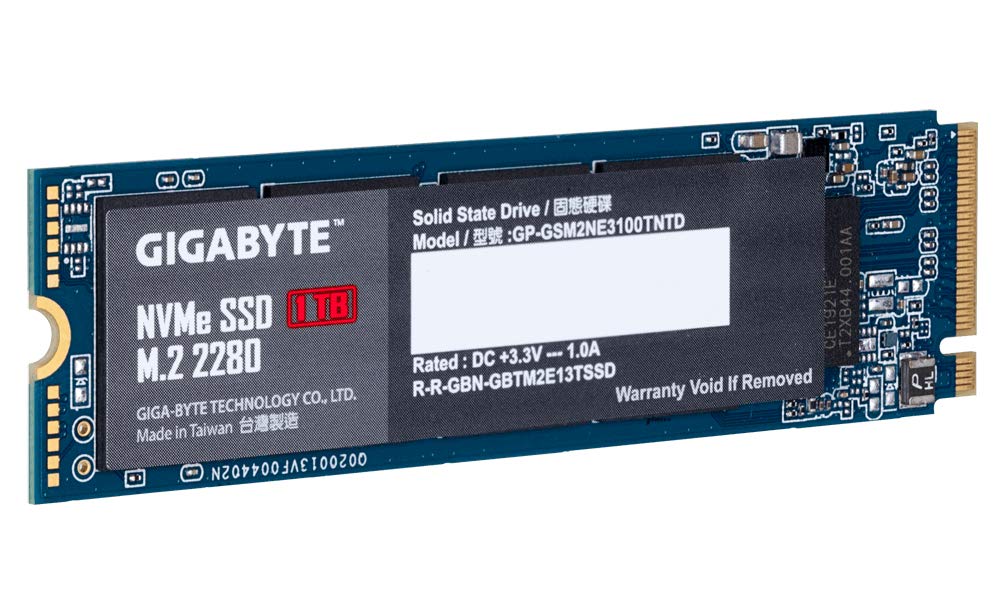 Gigabyte 1TB M.2 PCI Express 3.0 NVMe Internal Solid State Drive