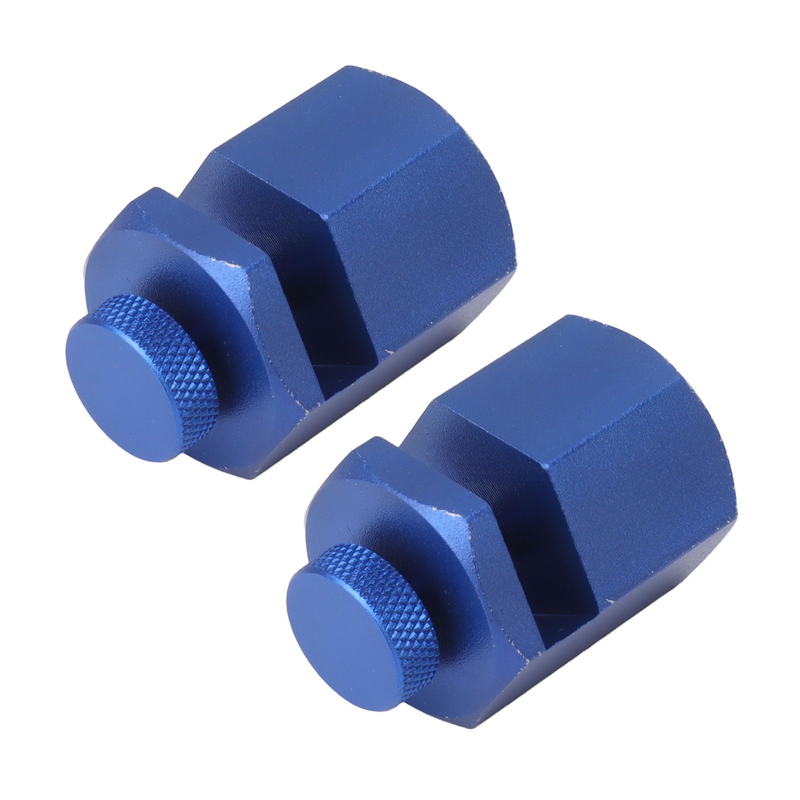 Framing Square, Stair Gauge, Stair Stringer, Framing Jig, Stair Gauges for Framing Square, 2PCS Stair Guages Knobs Aluminium Alloy Stair Stringer Layout Tool for Framing Square Carpentry Rafter(Blue)