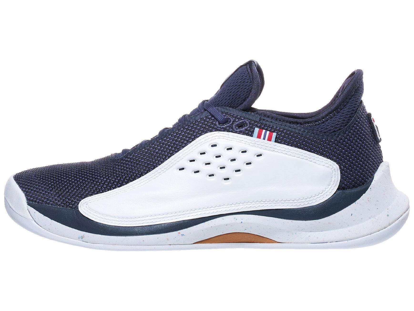 Fila Mondo Forza Womens Tennis Shoe White/Fila Navy/White (US Footwear Size System, Adult, Women, Numeric, Medium, 7.5)