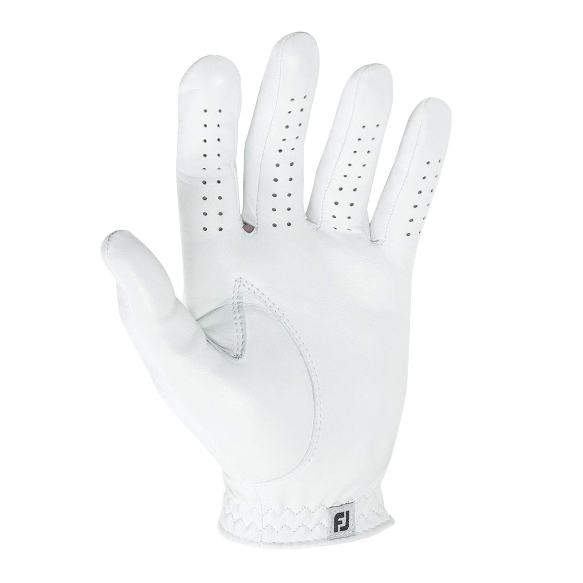 FootJoy Men's Contour FLX Golf Glove, Pearl, Large, Worn on Left Hand