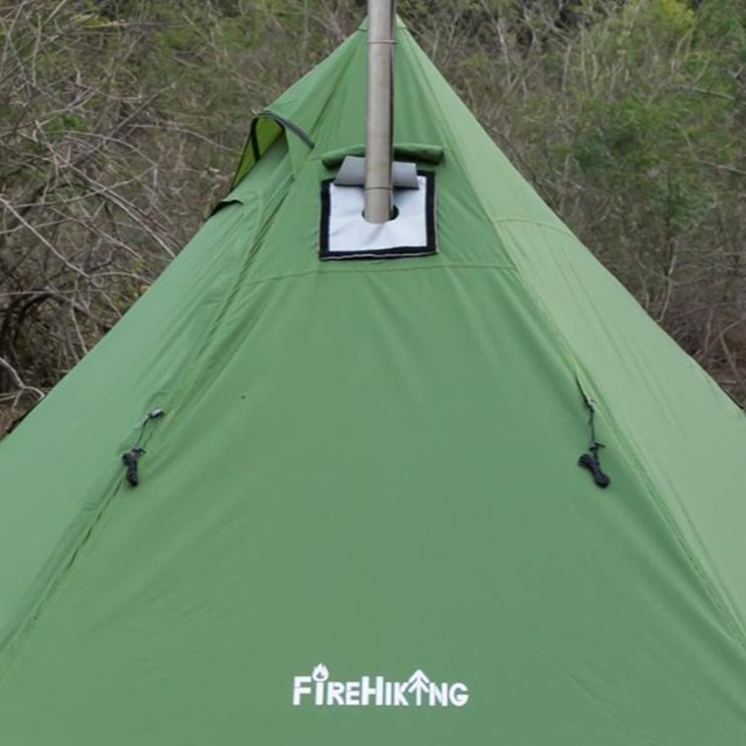 FIREHIKING Hot Tent Stove Jack 9" x 7.8" with Rain Flap Suitable for Onetigris Hot Tents
