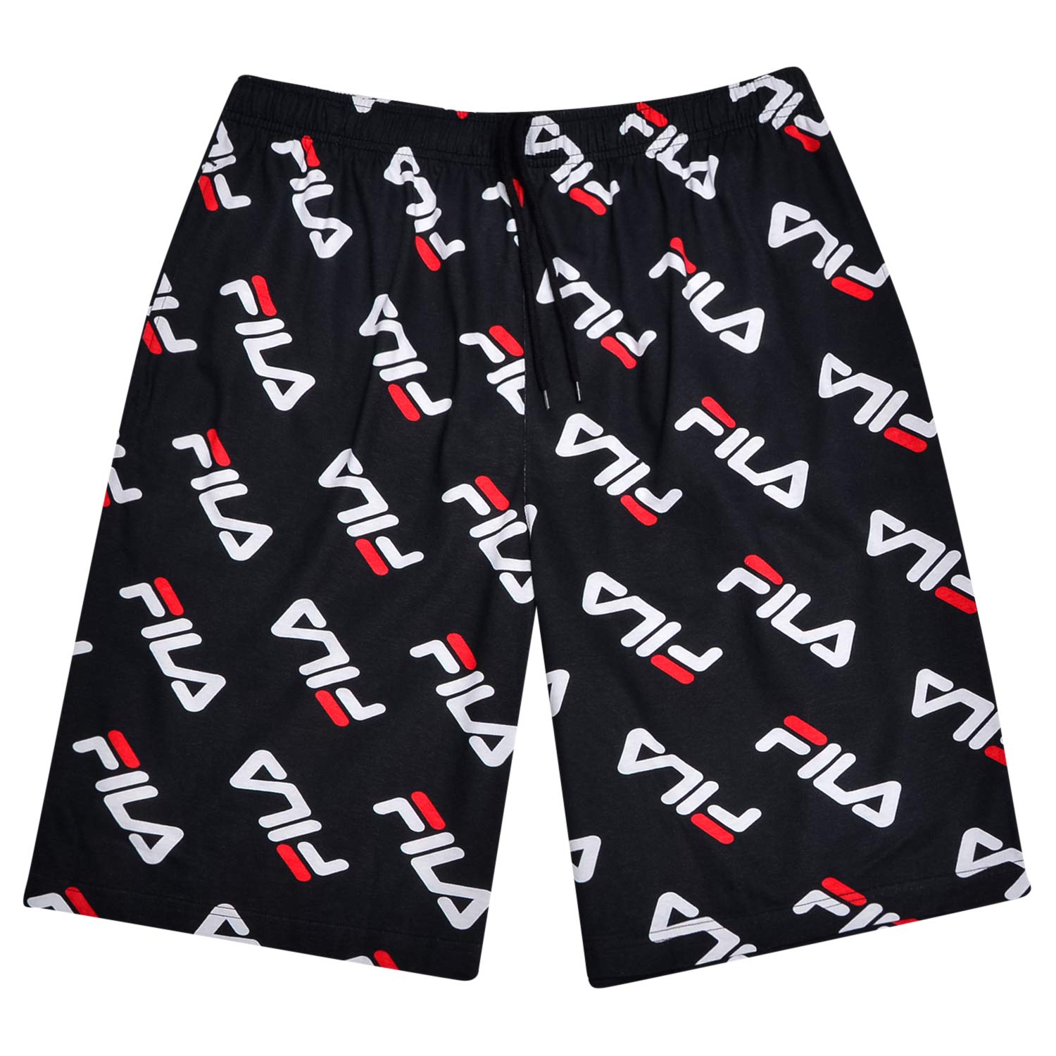 Fila Big and Tall Gym Shorts for Men – Jersey Mens Athletic Shorts, Gym Shorts Black