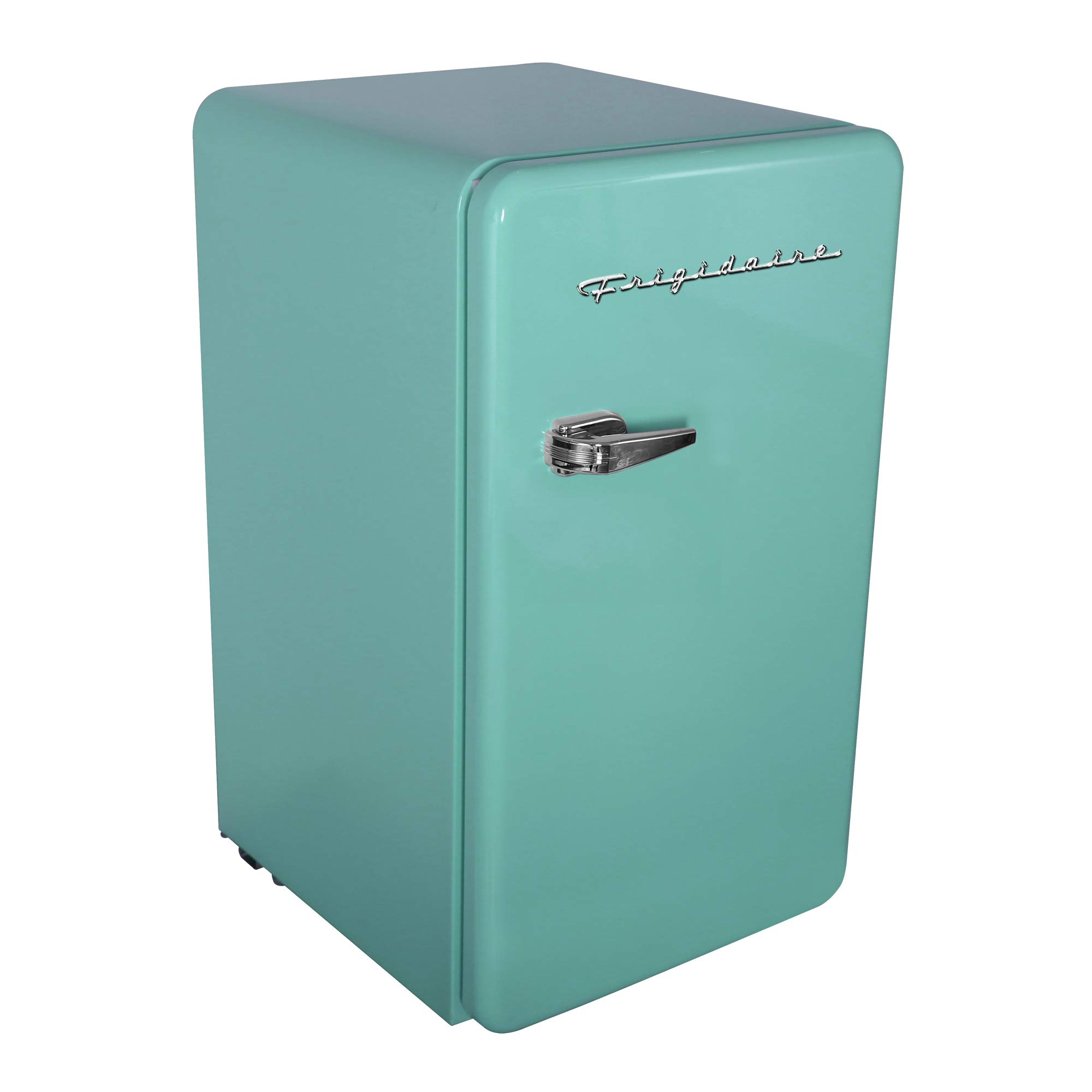 FRIGIDAIRE EFR372-MINT 3.2 Cu Ft Retro Compact Rounded Corner Premium Mini Fridge, Mint