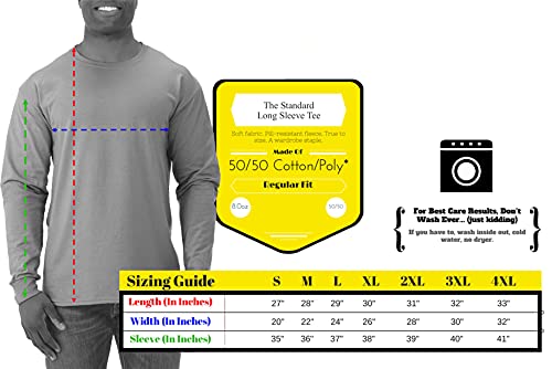 Ford Mustang Classic Pony USA Logo Emblem Cars and Trucks Front and Back Mens Long Sleeve Shirt, Light Pink, X-Large