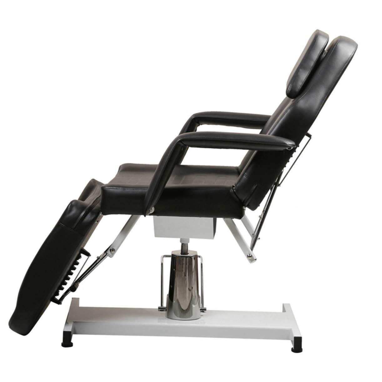 Funnylife Black All Purpose Multi-Function Adjustable Facial Acupuncture Massage Bed Tattoo Barber Salon Spa Equipment