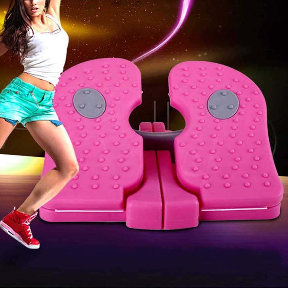 Foot Stepper Machine, Mini Stepper Trainer, Stair Stepper, Fitness Stovepipe Machine, Mini Mute Exercise Machine, Under Desk Steppers for Exercise at Home and Office(Random Color)