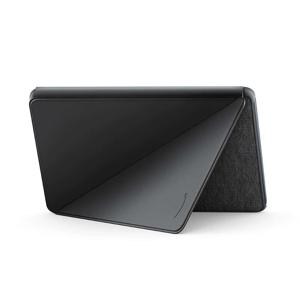 Fire HD 8 Essentials Bundle including Fire HD 8 Tablet (Black, 32GB) Ad-Supported, Amazon Standing Case (Charcoal Black), and Nupro Clear Screen Protector