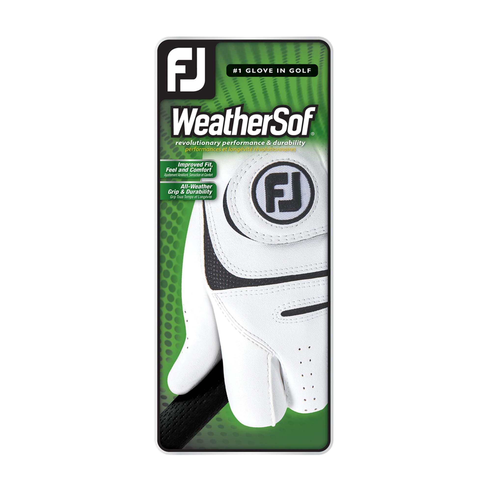 FootJoy Men's WeatherSof Golf Glove (White)