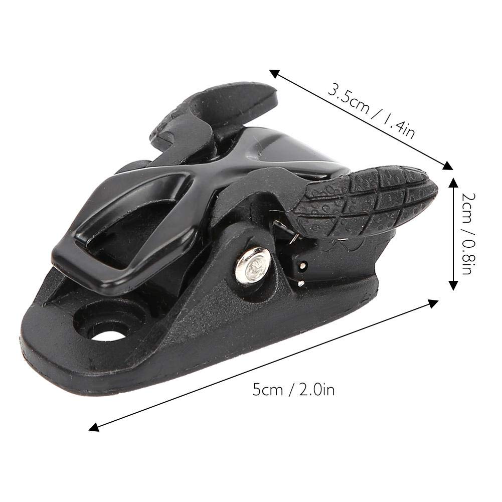 Fishlor Skate Spider Buckle, PVC Spider Buckle Shoelace Buckle Replacement Roller Skate Shoes Spider Buckle Clasp Roller Accessories