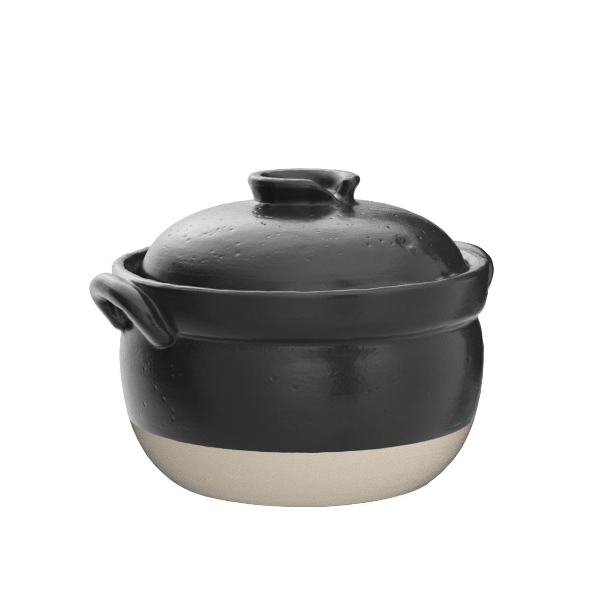 Japanese Donabe Rice Cooker, 3 Go, with Inner Lid, 1900ml, Made in Mie, Japan