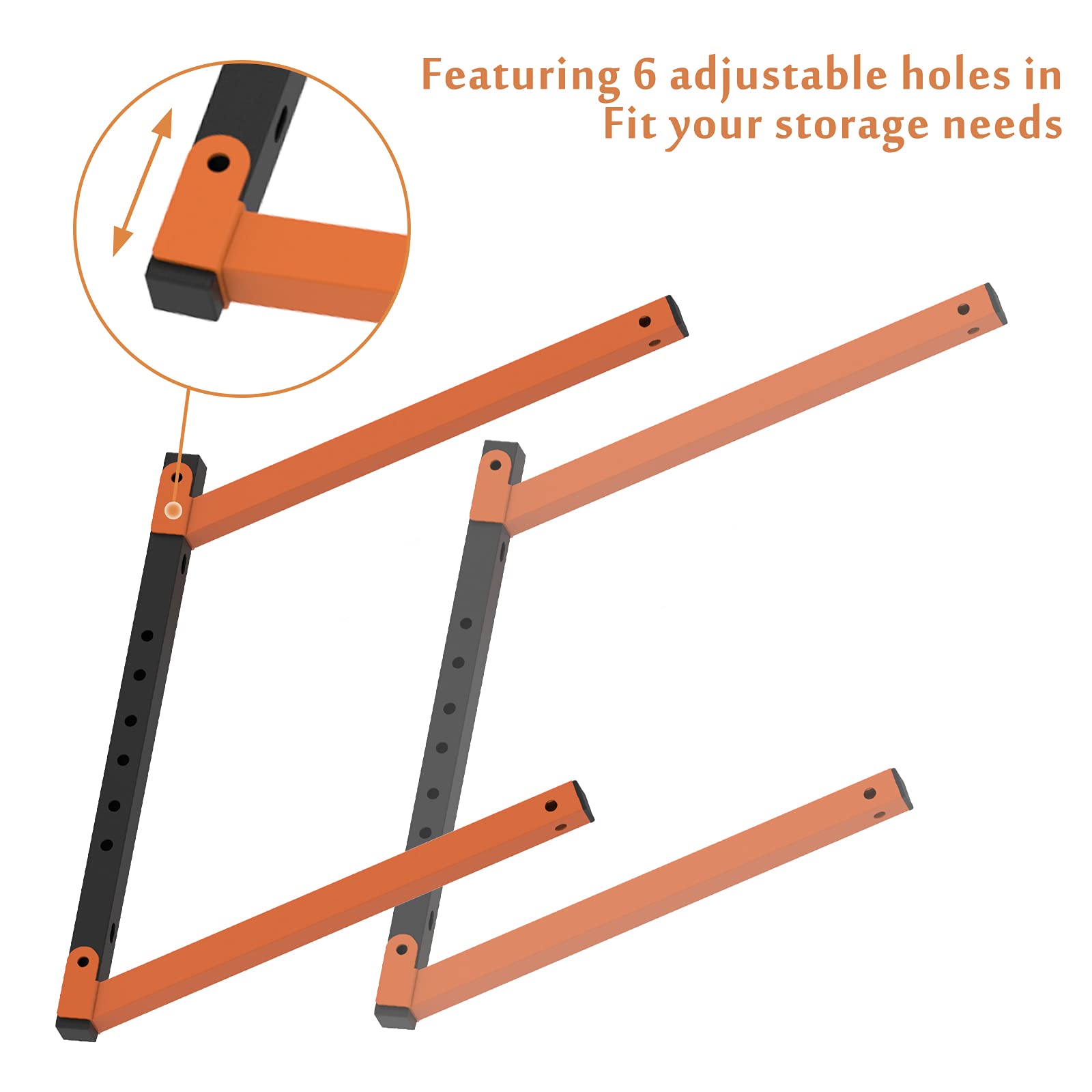 Foozet Wall Mount Paddle Board Racks, Surfboard Hanger Duty Steel, Adjustable Metal Paddleboard Home, Garage Organizer, Store & Display Up to 2 Surfboards, Snowboards, Longboards