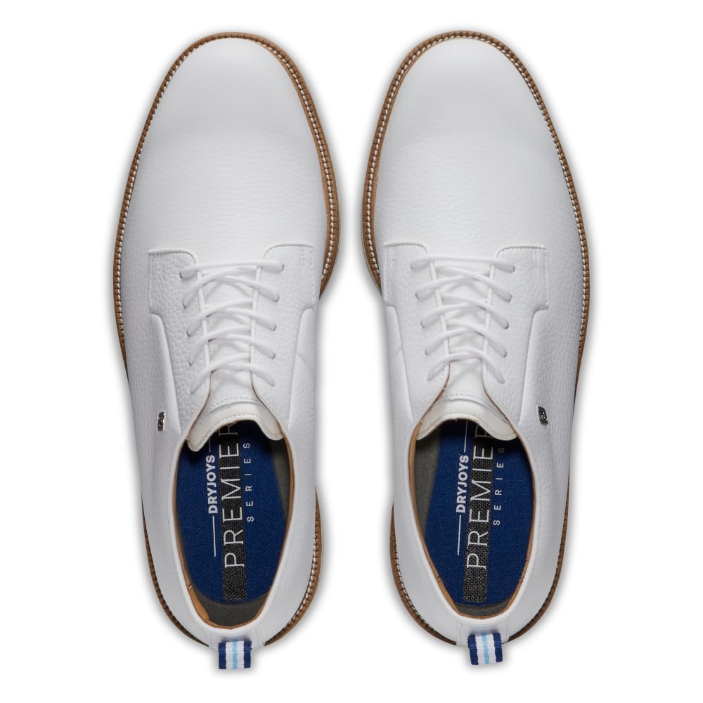 FootJoy Men's Premiere Series-Field Golf Shoe, White, 10.5