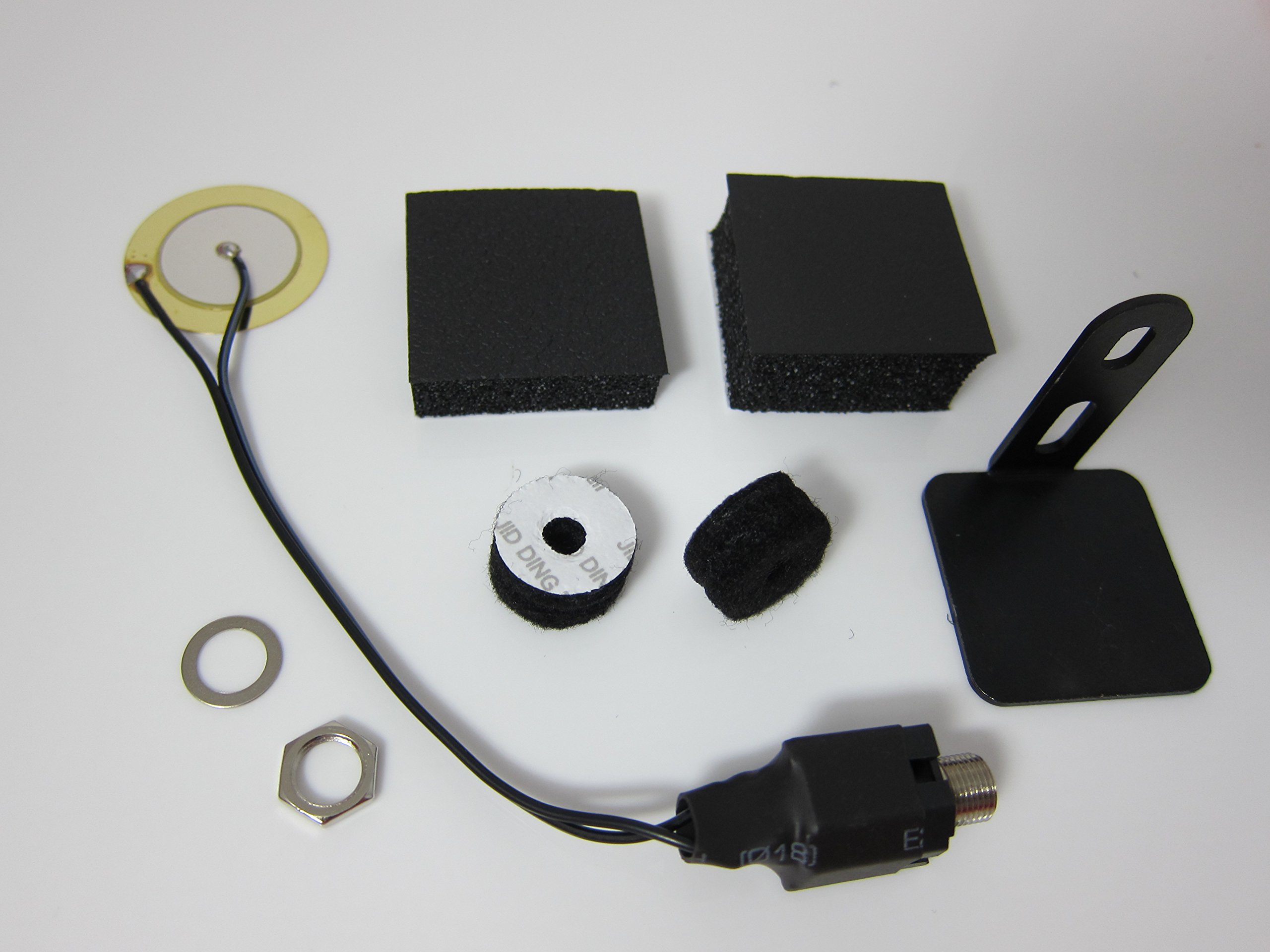 Goedrum Drum Trigger Set for DIY Electronic Kick or Bass Drum/For Metal Shell