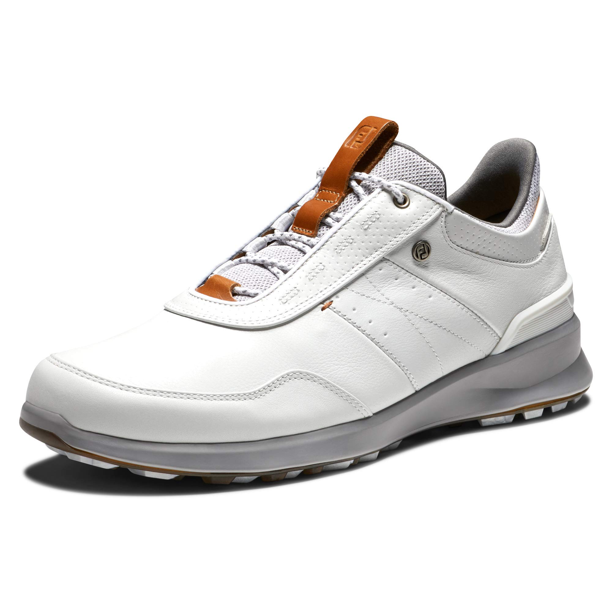 FootJoy Men's Stratos Previous Season Style Golf Shoe, Off-White, 13