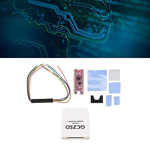 Microcontroller Replacement Modchip, Compact Dual Core Plug and Play Microcontroller Board Low Power Consumption for Game Console (White)