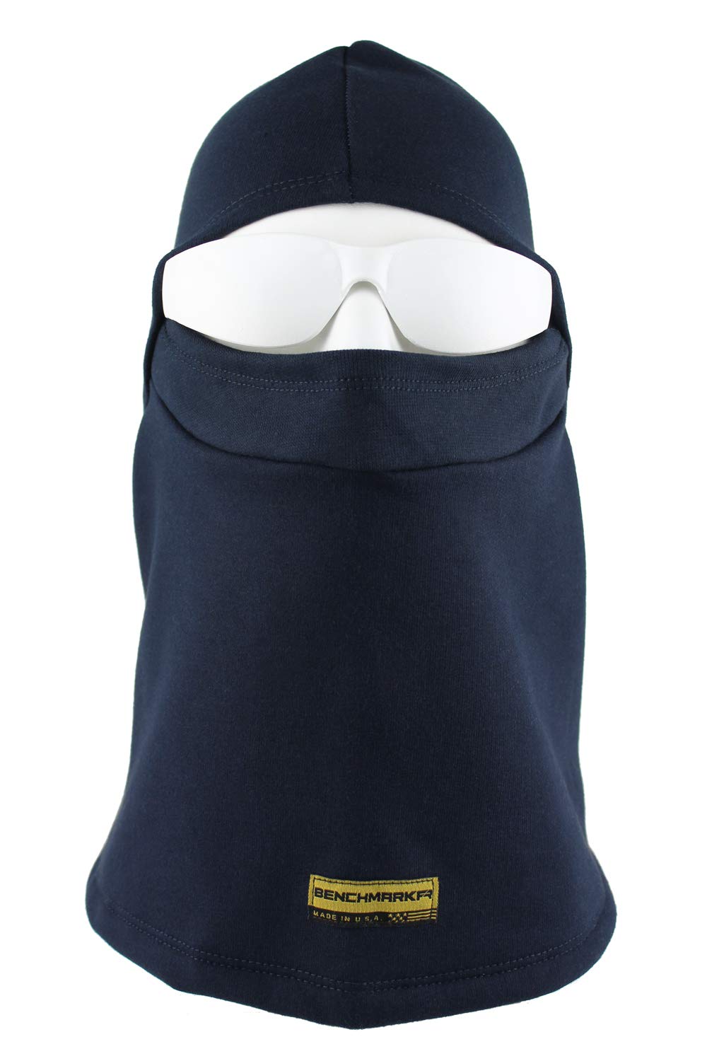 Flame Resistant Soft Fleece Winter Balaclava - Made in USA (Navy)
