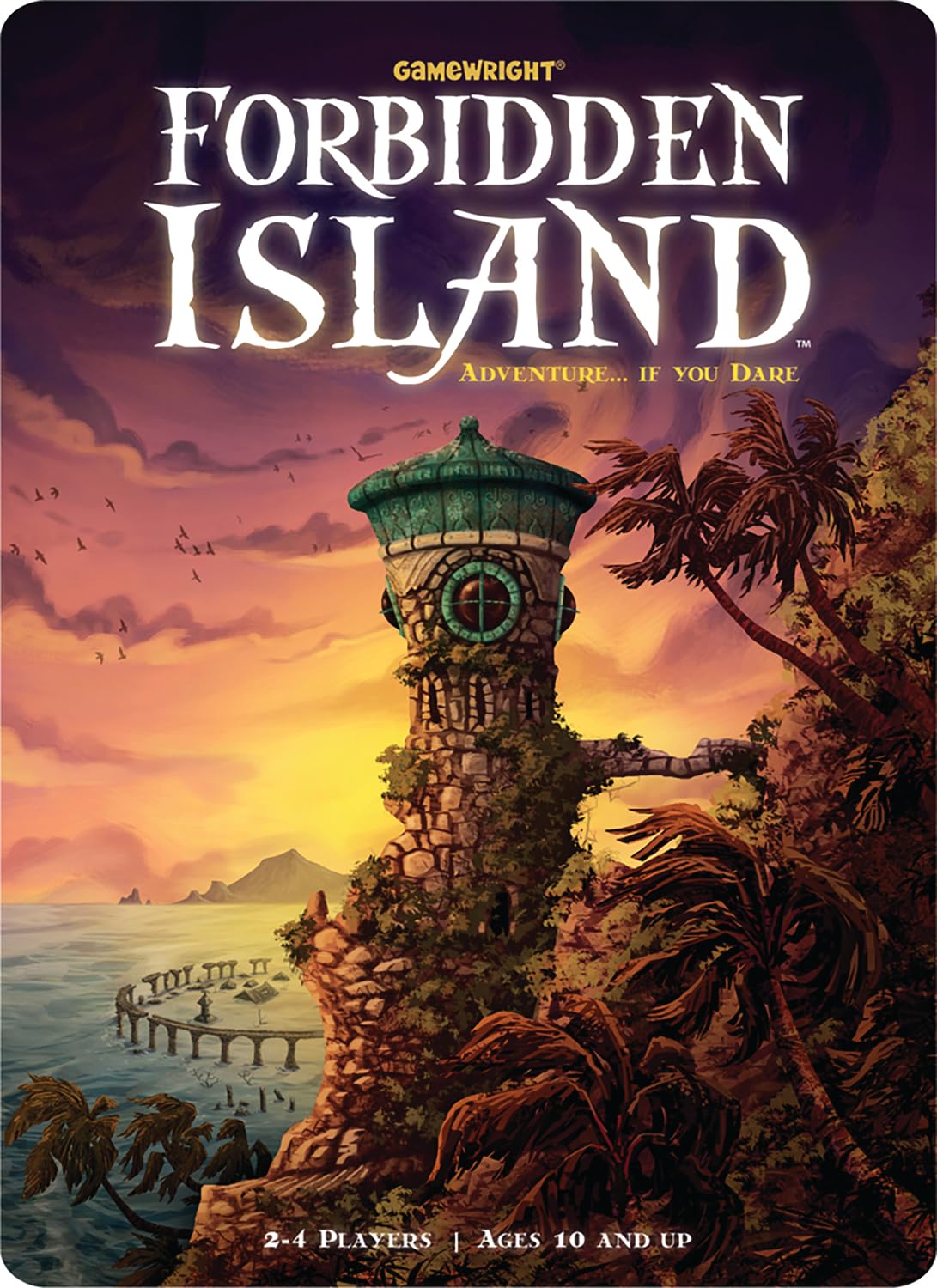 Forbidden Island β The Cooperative Strategy Survival Island Board Game,2-4 players
