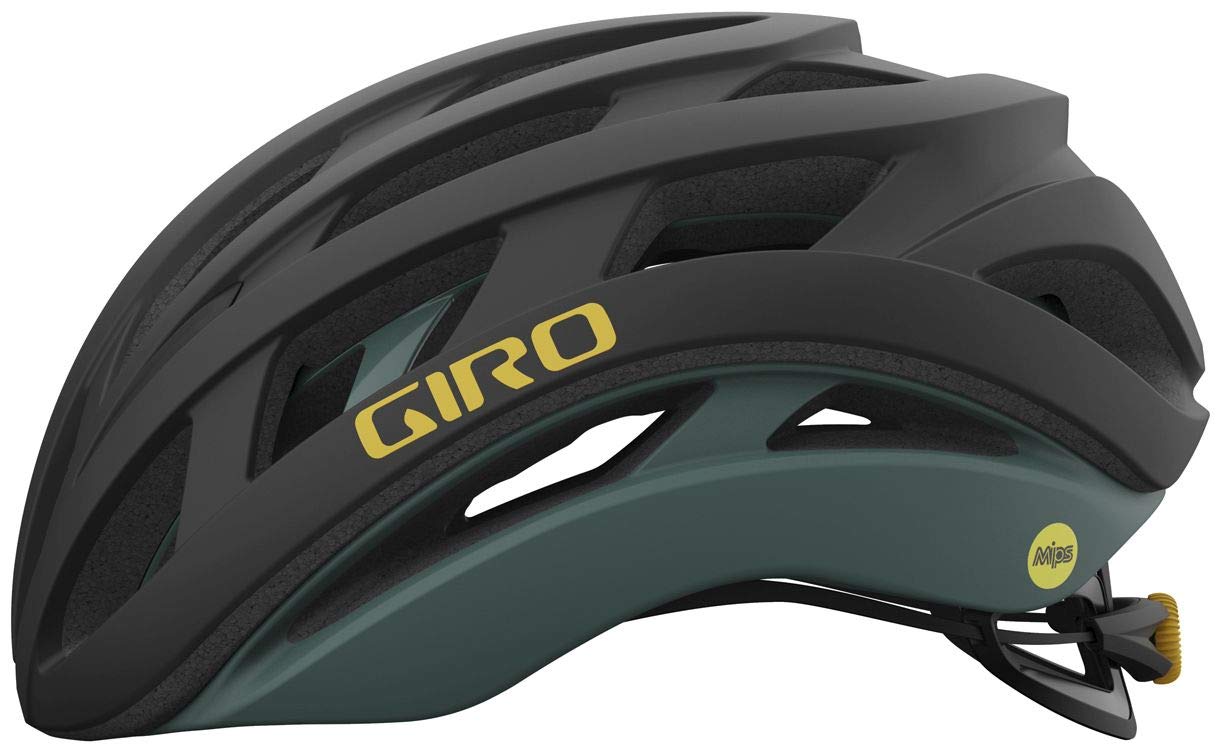 Giro Helios Spherical Adult Road Cycling Helmet - Matte Warm Black (Discontinued), Large (59-63 cm)