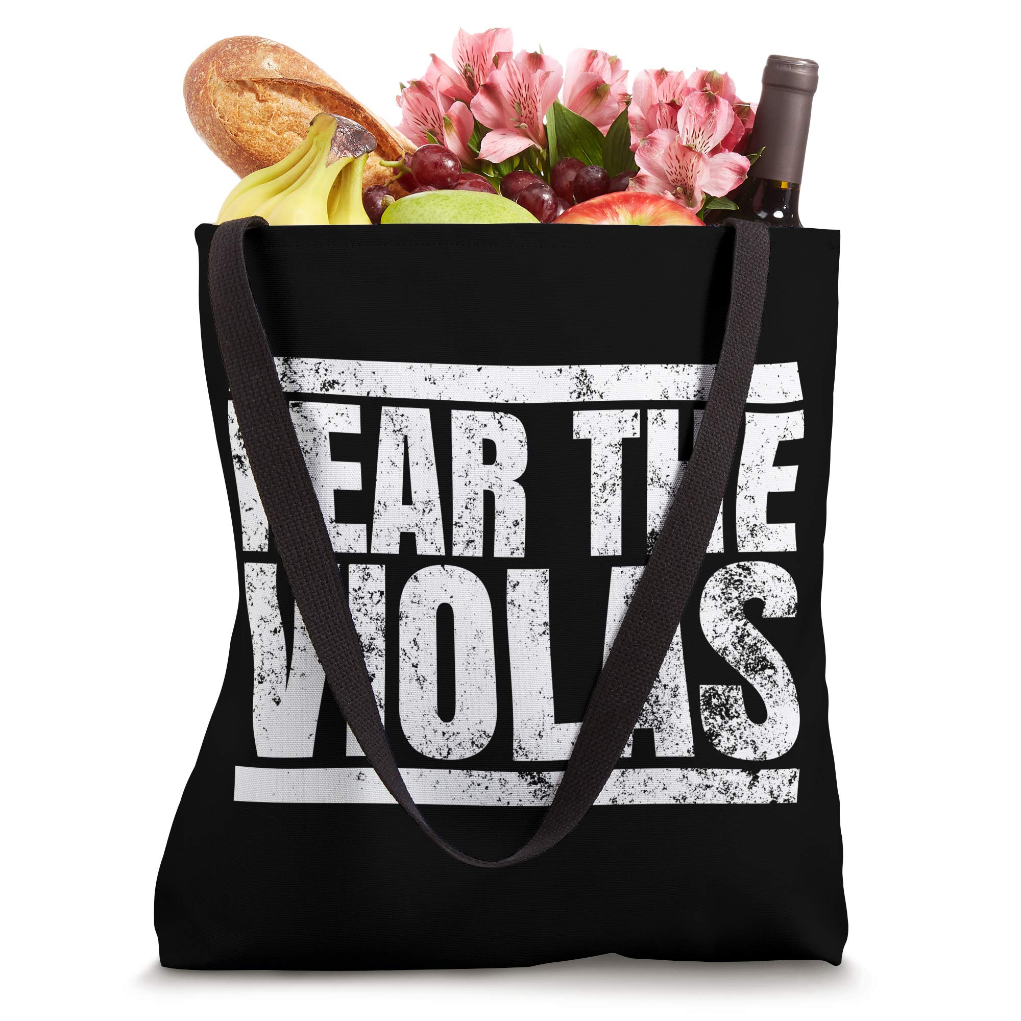 Fear The Violas Band And Orchestra print. Marching Band Tote Bag