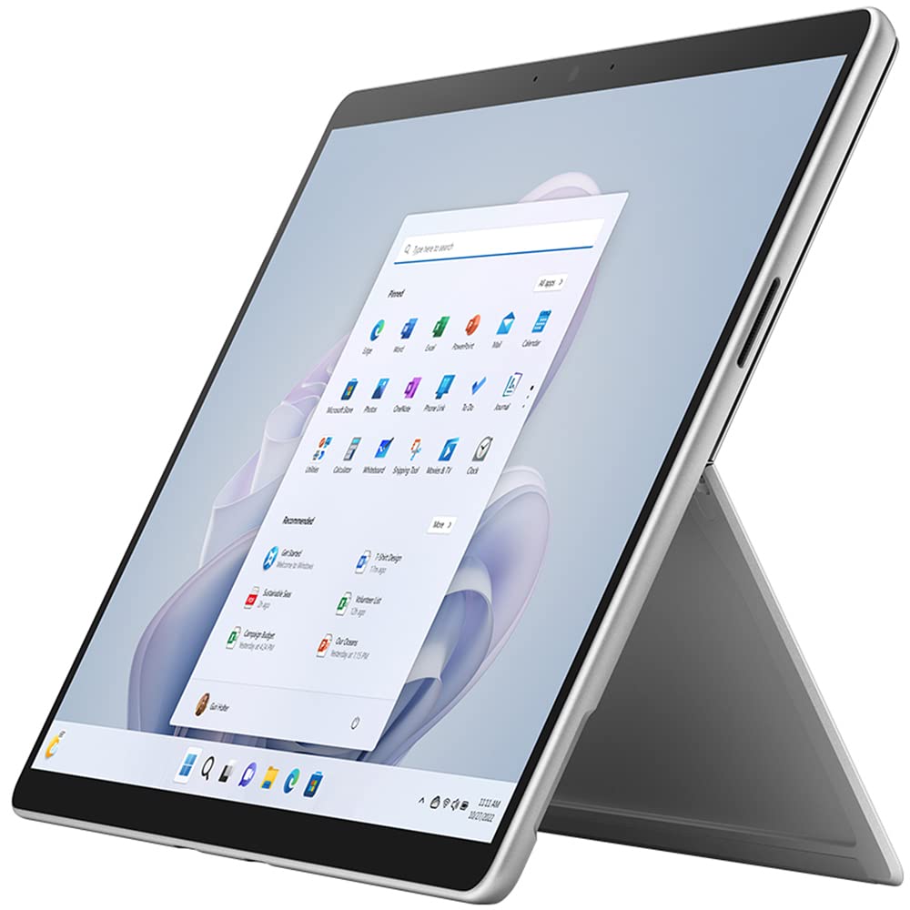 Microsoft QIL-00052 Surface Pro 9 13" Touch Tablet, Intel i7, 16GB/256GB, Forest Bundle Surface Pro Keyboard, Surface Slim Pen 2 and 2 YR CPS Enhanced Protection Pack