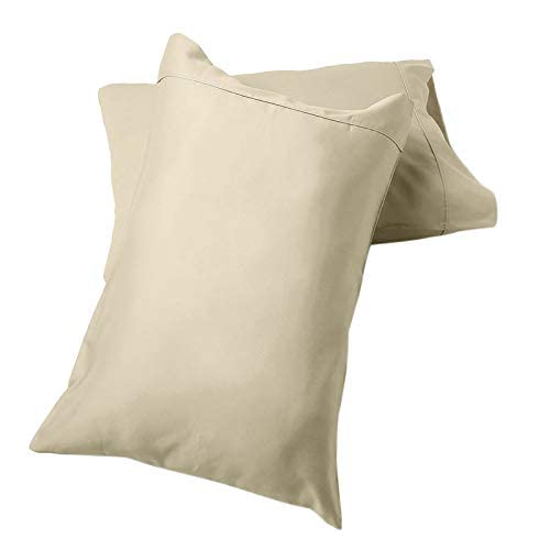 Fisher West NewYork Liberty, Sheets for Full Size Bed, 750 TC Bedsheets with Pillow Covers for Bedroom Décor, TightFit Elastic Pocket 17" Wrinkle, Fade Resistant Fitted Sheet Set (Taupe, 6 Pcs)