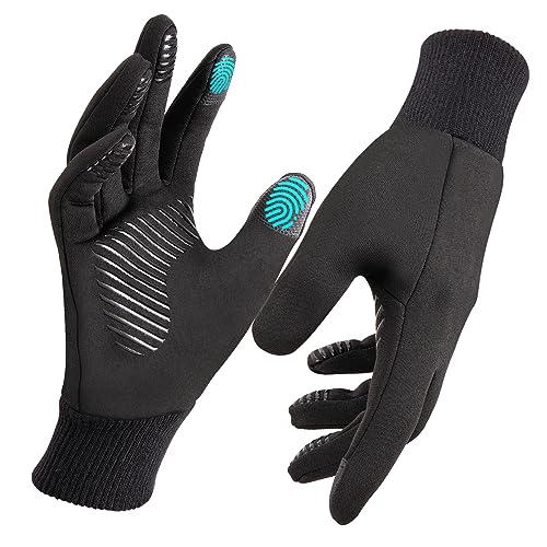 FEWTUR Winter Hiking Gloves for Men Women Cold Weather - Thermal Warm Gloves with Touchscreen Finger for Running Biking