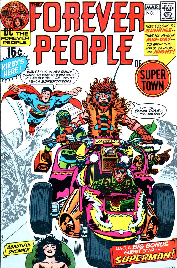 Forever People (1971 series) #1 D.STEPHENS