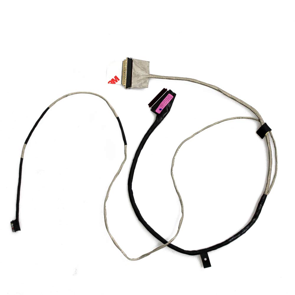 GinTai LCD LED Screen Video Display Cable Replacement for Dell Ins-piron 15 5000 5565 5567 BAL20 D8C2T 0D8C2T DC02002GZ00 40Pin