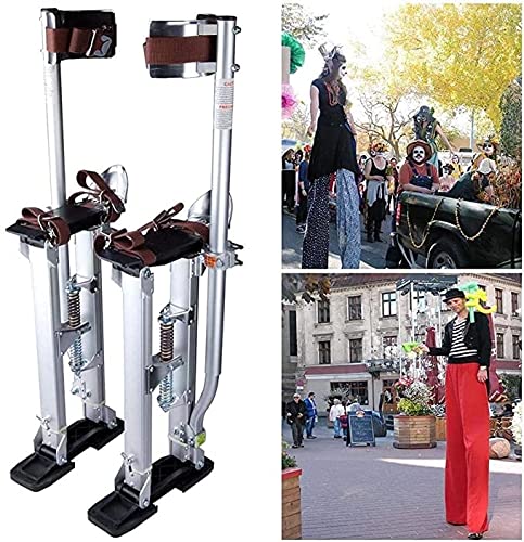 GUABI 24"-40" Drywall Stilts, Adjustable Aluminium Drywall Stilts Builder Painting Plastering for Builder Decorator Painting Plastering